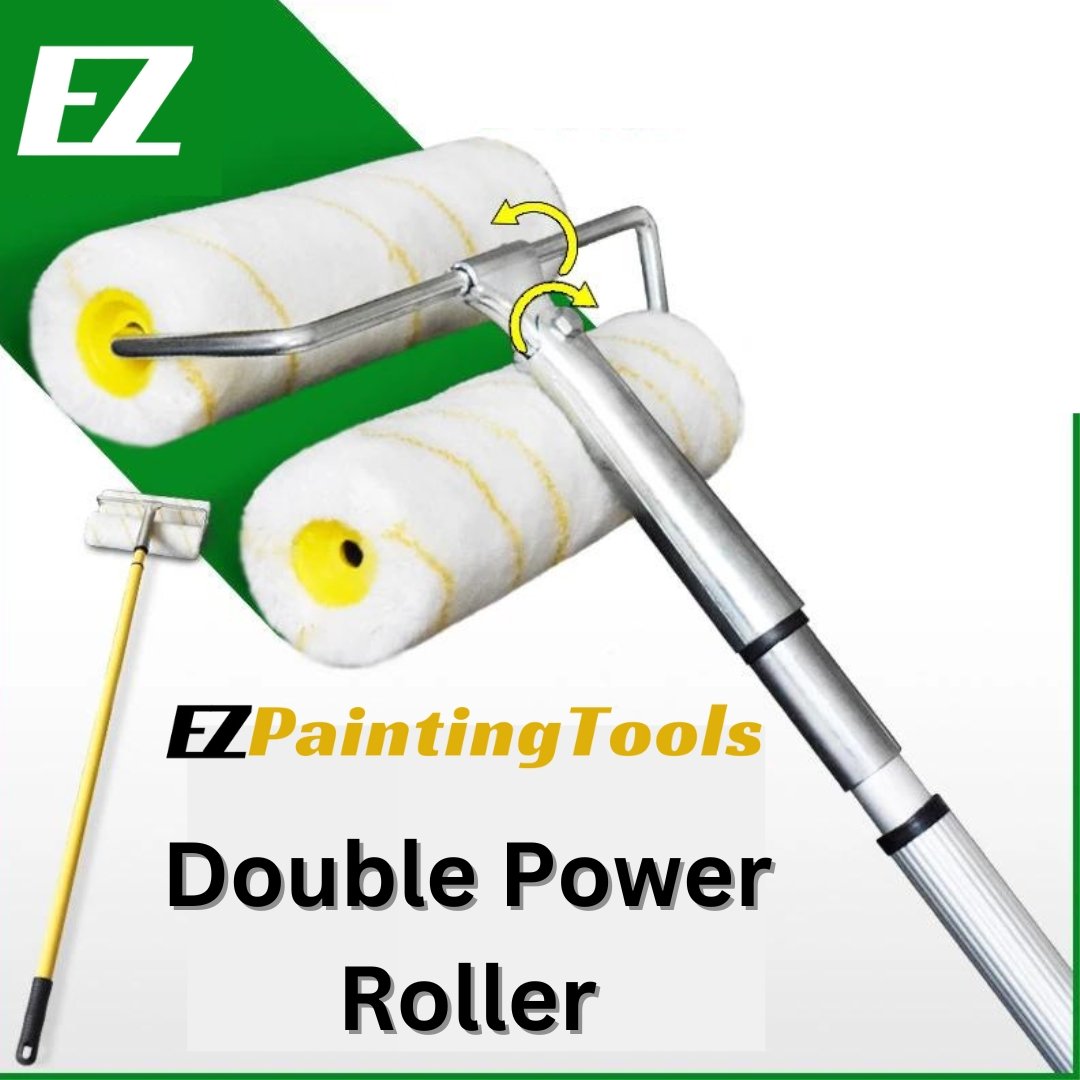 Double-Head Paint Roller- 2 x Power – EZ Painting Tools