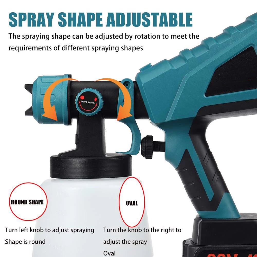 EZ High Power Spray Gun 1400ml – EZ Painting Tools
